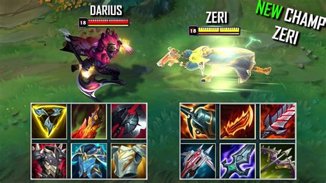 ZERI Vs DARIUS FULL BUILD FIGHTS Best Moments YouTube