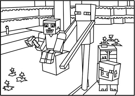 Coloring Pages Minecraft Enderman Coloring