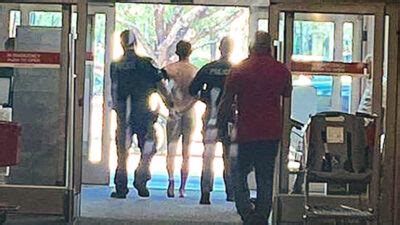 Naked And Erratic Mentally Ill Man Detained By Coral Springs Police