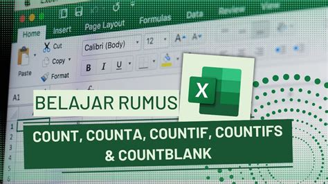 Kegunaan Rumus Excel COUNT COUNTA COUNTIF COUNTIFS Dan COUNTBLANK
