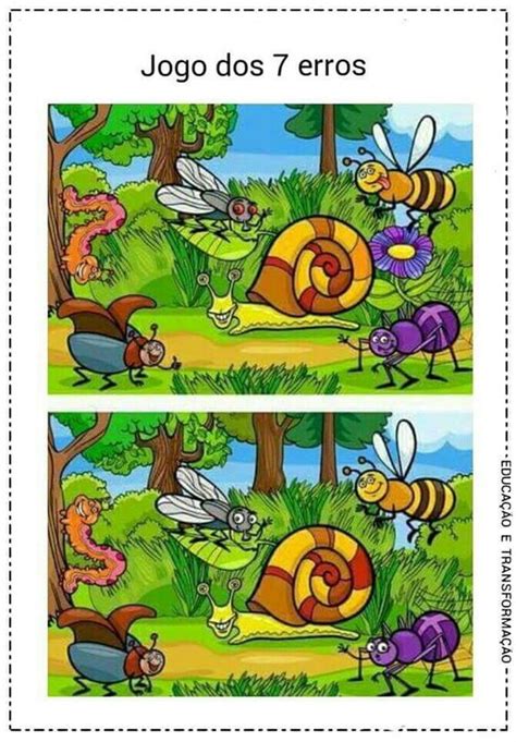 Jogo dos 7 Erros para Imprimir 51 Modelos para Baixar Grátis Revista