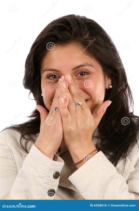 Girl With Shame Stock Photo Image Of Eyes Girl Beauty 6568616