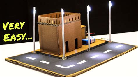 Automatic Led Street Light Using Electronics Ldr Sensor Electricity