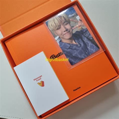 Bts Butter Album Peaches With Hobi Pc And Pob Poster Hobbies Toys