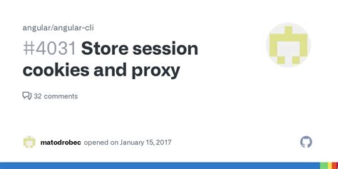 store session cookies and proxy · issue 4031 · angular angular cli · github