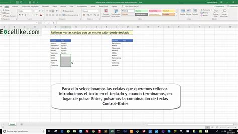 Como Rellenar Una Celda En Excel Image To U