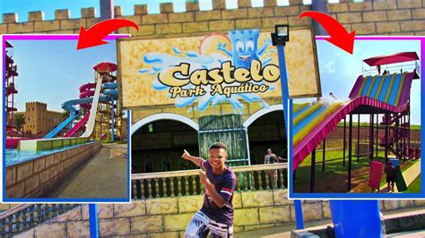 TOUR PELO CASTELO PARK AQUATICO DE CESARIO LANGE YouTube