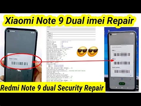Xiaomi Redmi Note 9 Imei Repair By Pandora Tool Redmi Note 9 Dual