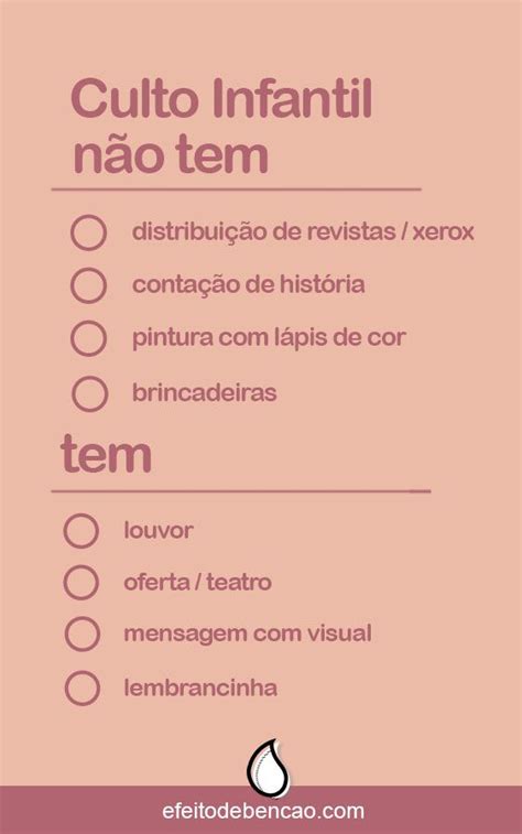 Como Fazer Um Culto Infantil Explicamos Tudo Aqui Artofit