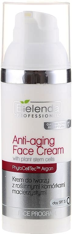 Crema rejuvenecedora facial con células madre vegetales SPF 15