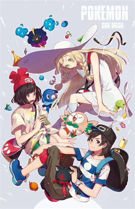 Pok Mon Sun Moon Image Zerochan Anime Image Board