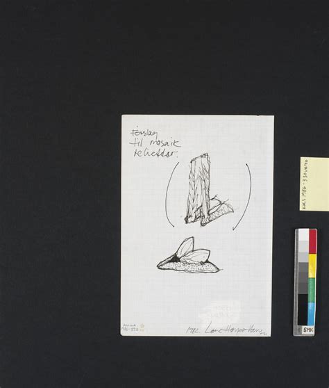 Tegning 1982 Lone Høyer Hansen SMK Open