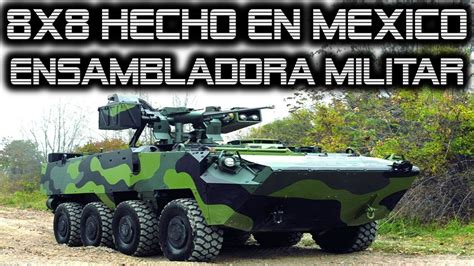 Ensambladora Militar de México Fabricará Blindados 8X8 para el Ejercito