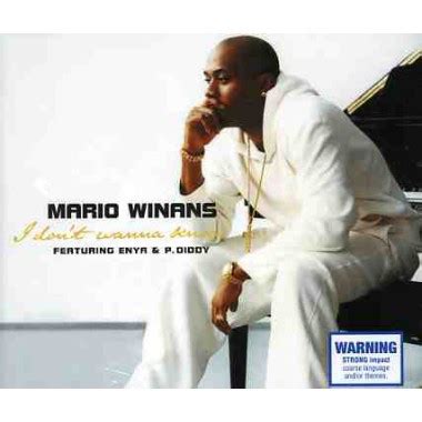 Mario Winans Featuring Enya P Diddy I Don T Wanna Know 2004 CD