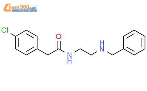 67631 83 8 Benzeneacetamide 4 Chloro N 2 Phenylmethyl Amino Ethyl