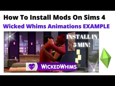 How To Install Wicked Whim Animations For Sims 4 In 5 Minutes 2023