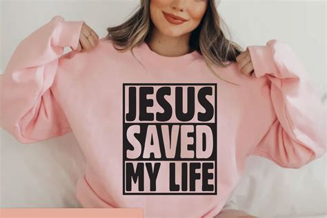 Jesus Saved My Life Graphic By SgTee Creative Fabrica