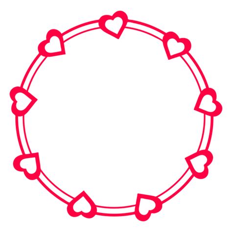 Designs PNG de coraçoes para Camisetas e Merch