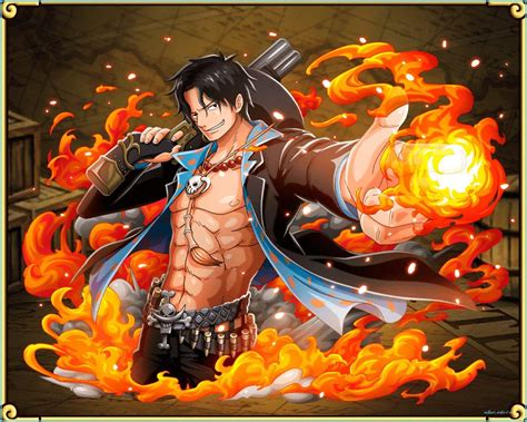 Portgas Ace Wallpapers Top Free Portgas Ace Backgrounds Wallpaperaccess