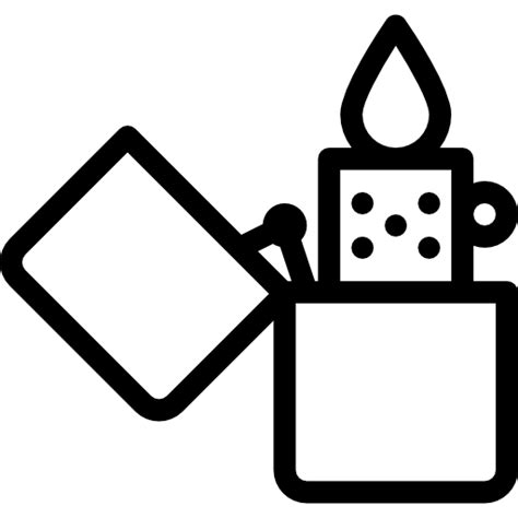 Lighter Pixel Perfect Lineal Icon