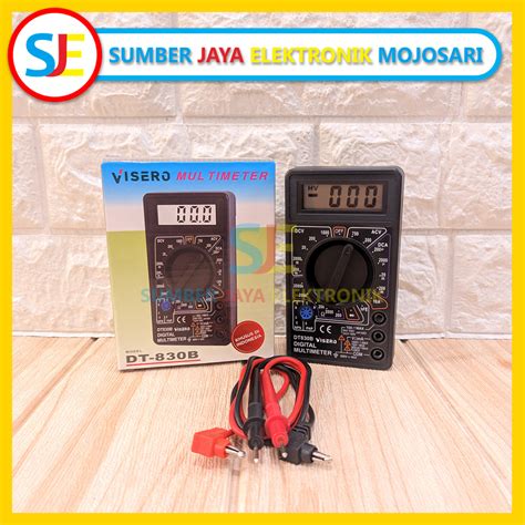 Jual Avo Multimeter Digital Dtp Visero Multitester Avo Meter