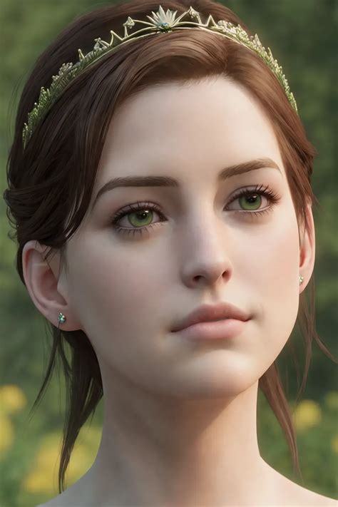 Dopamine Girl A Concept Art Of Anne Hathaway Celtic Princess