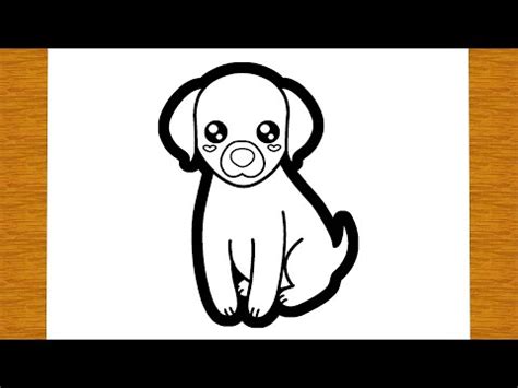 Hond Tekenen Schattig Stap Voor Stap Tekenen Nu