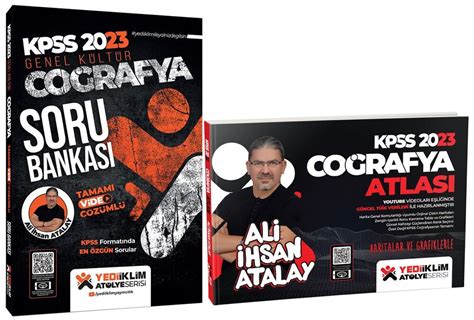 Yediiklim 2023 KPSS Atölye Serisi Haritalar ve Grafiklerle Coğrafya