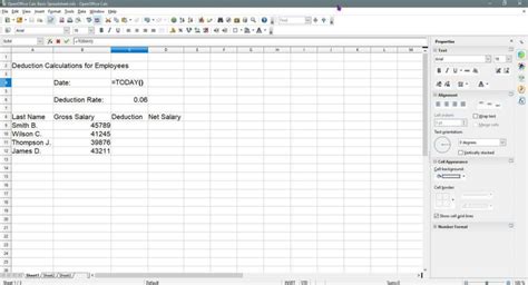 Open Office Calc Basic Spreadsheet Tutorial Soubory