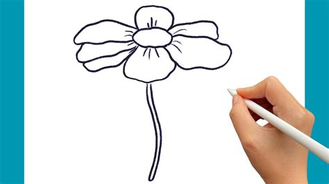 Como Desenhar Uma Flor F Cil Passo A Passo Youtube