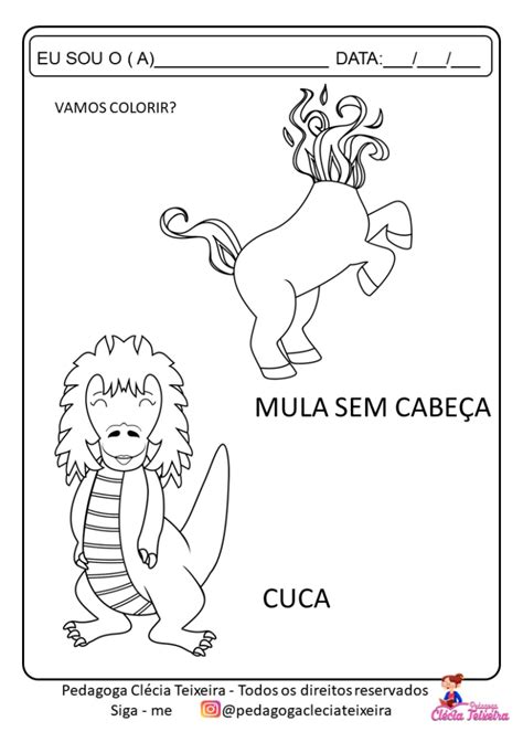 Lapbook Para Trabalhar O Dia Do Folclore Brasileiro Educador