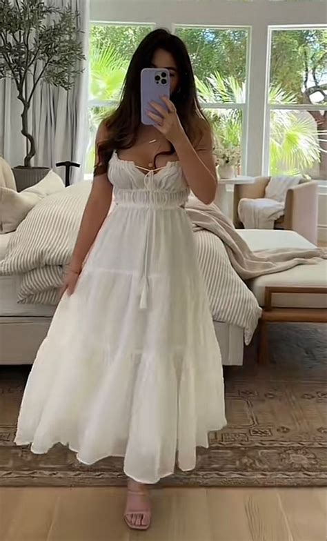Long White Flowy Dress White Grad Dresses Flowy Beach Dress Hoco