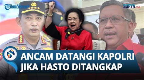 Pasang Badan Megawati Ancam Bakal Datangi Kapolri Listyo Sigit Jika