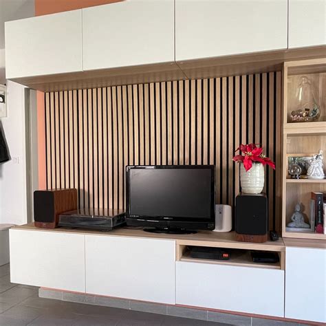 Mur Tv Tasseau Bois Conseils Inspirations Et Tutos Decoon