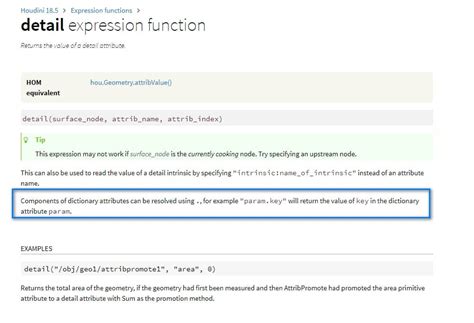 detail vex function does not working scripting od forum