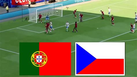 PORTUGAL X REPUBLICA TCHECA EUROCOPA 2024 SIMULAÇÃO FUTEBOL FIFA 24
