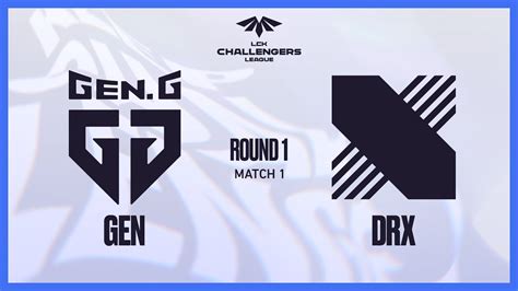 Gen Vs Drx Match Lck Cl Spring Youtube