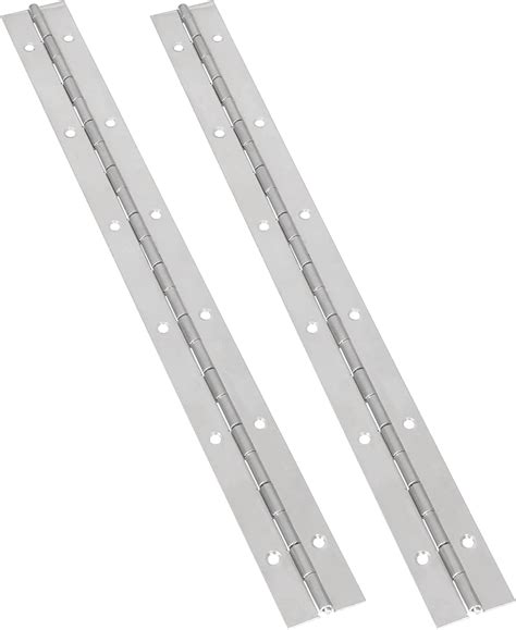 LOLYSIC Lot de 2 charnières de piano 300 x 30 mm Cerniere per