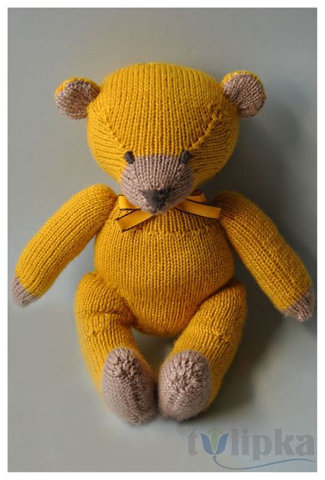 Tricoter un ours en laine Ours tricoté Tricot ourson Tricot doudou
