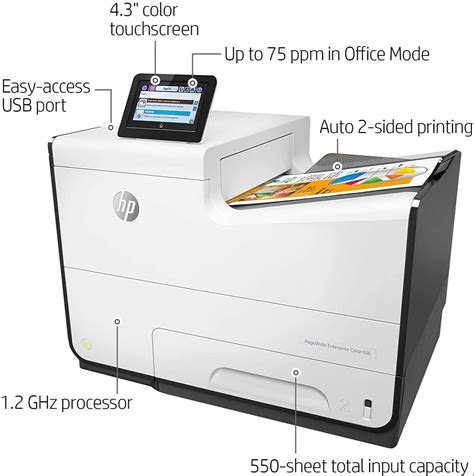 Hp Pagewide Enterprise Color Dn Multifunction Duplex Off