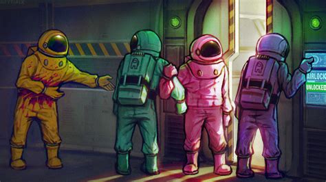 Among Us Character Art