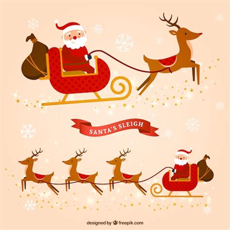 Sintético 104 Foto De Qué Color Es El Trineo De Santa Claus Lleno
