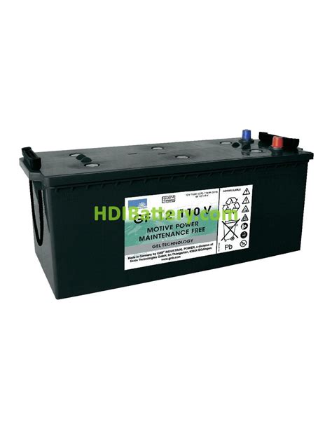 Batería para Fregadora Sonnenschein GF12110V 12V 110Ah HDI Battery