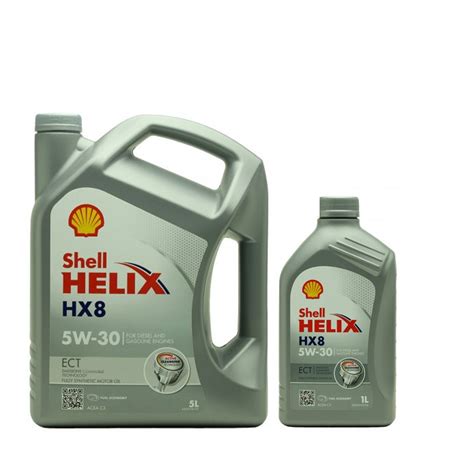 Shell Helix HX8 ECT 5W 30 Motoröl 5 Liter Kanister 1 Liter