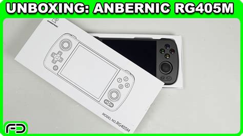 Unboxing Anbernic RG405M YouTube