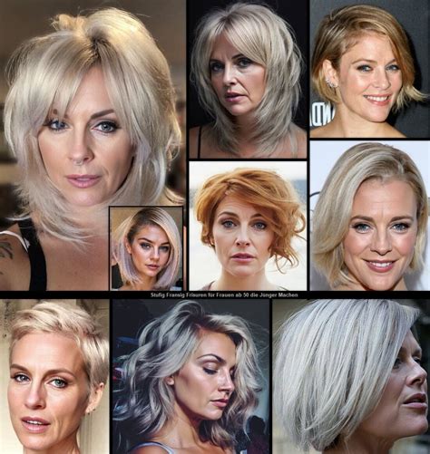 Stufig Fransig Frisuren für Frauen ab 50 Jünger Machen 2023