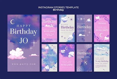 Ki U Aesthetic Instagram Story Background Happy Birthday Sang