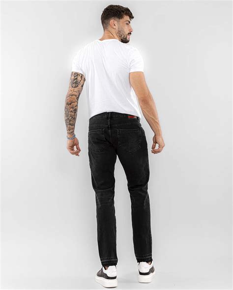 Calça Jeans Masculina Slim Fit Preto Bielástico Extreme Power 22340