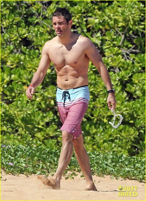 Shirtless James Marsden Shows Off Ripped Body In Hawaii Photo