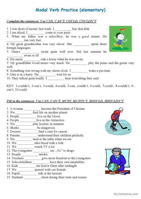 Modals Of Permission Obligation Prohibition Worksheet Live